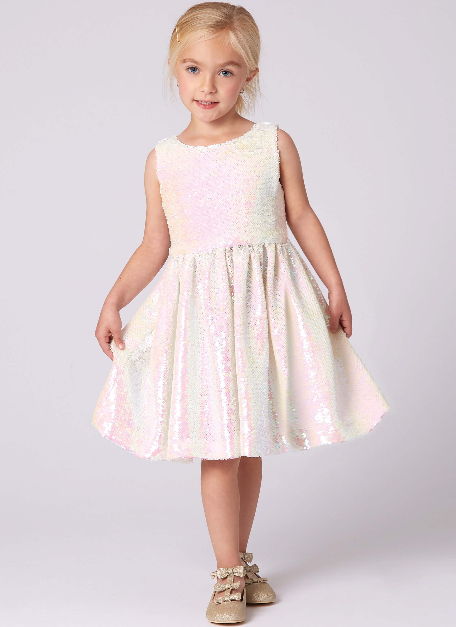 New Look Sewing Pattern N6763 Children’s Dress - Sewdirect