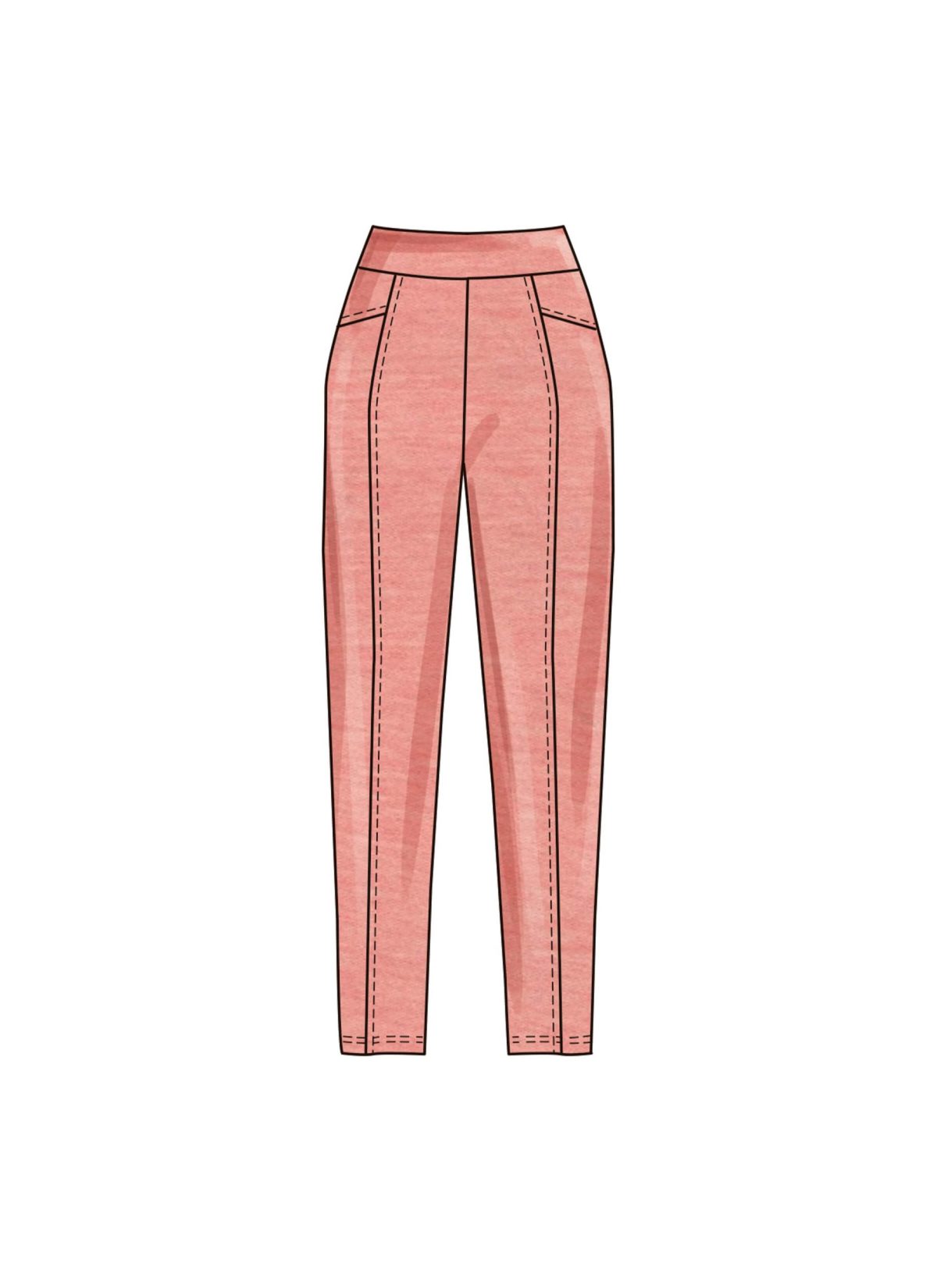 New Look Sewing Pattern N6771 Misses’ Knit Top and Trousers - Sewdirect