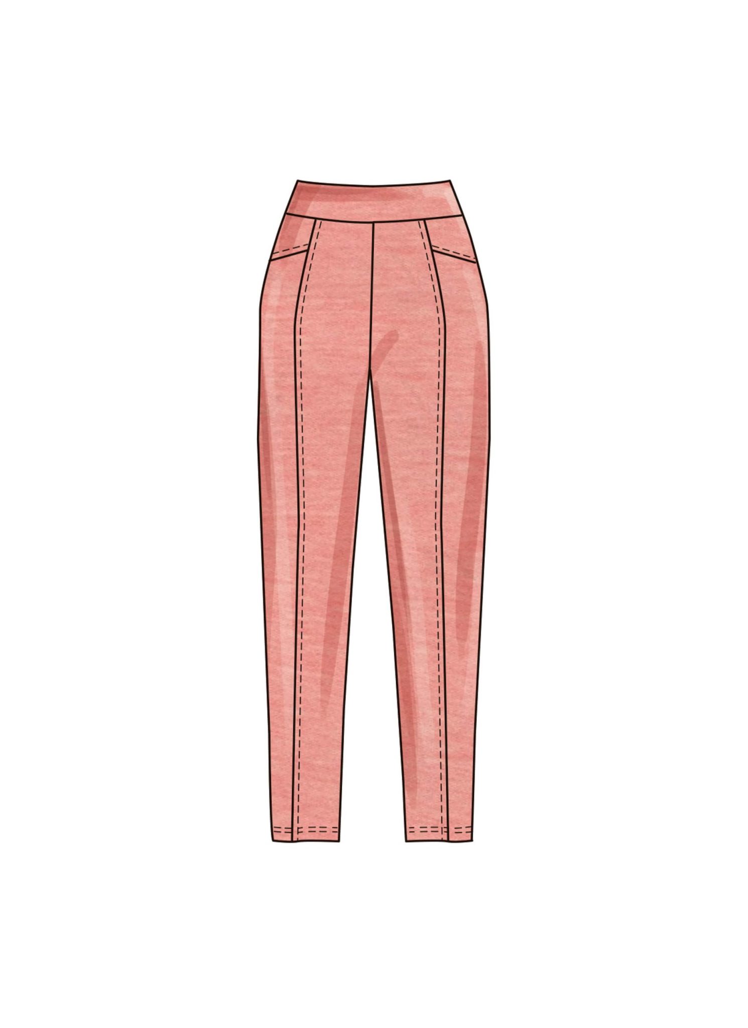 New Look Sewing Pattern N6771 Misses’ Knit Top and Trousers - Sewdirect