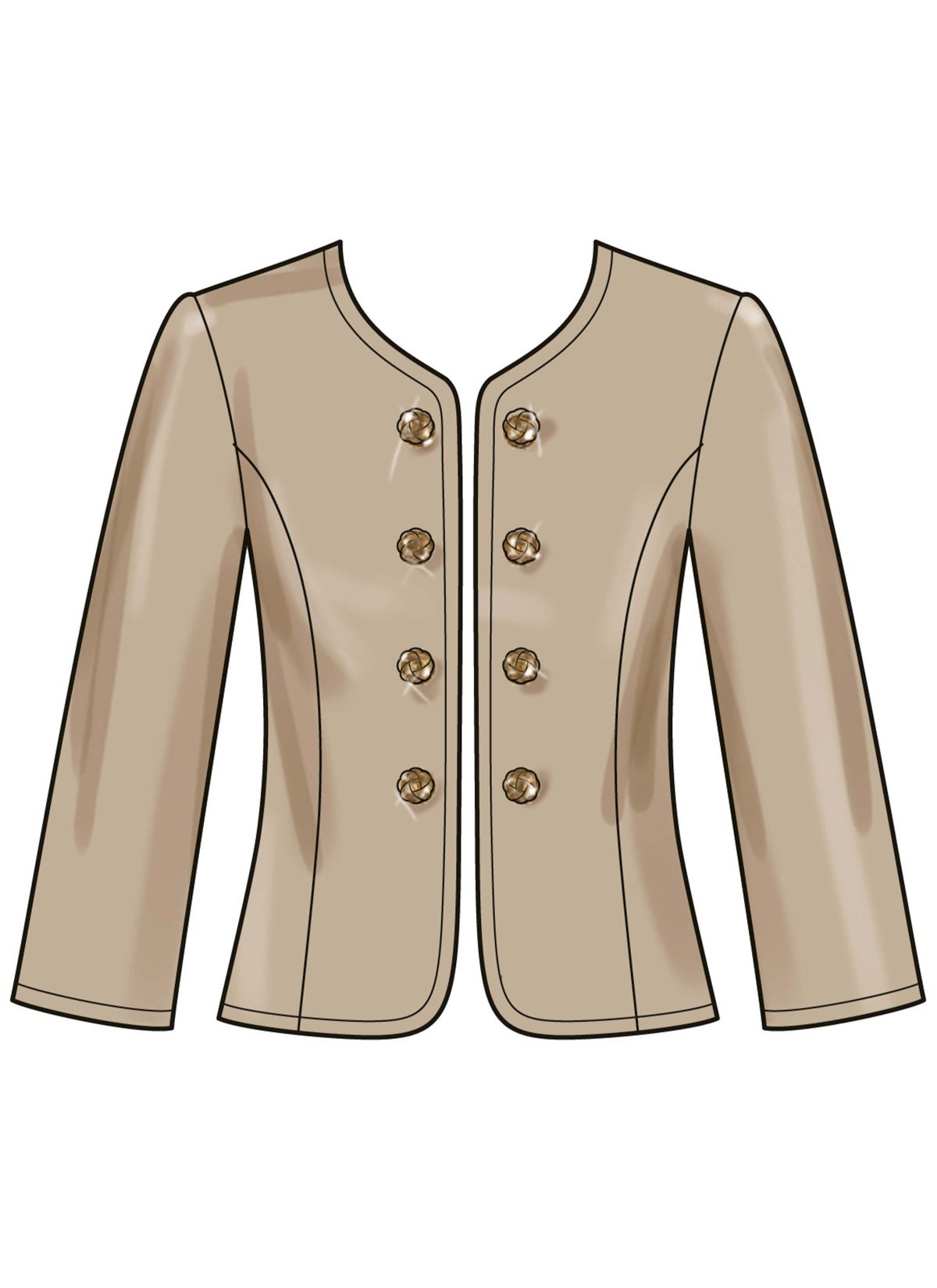 New Look Sewing Pattern N6789 Misses’ Jackets - Sewdirect