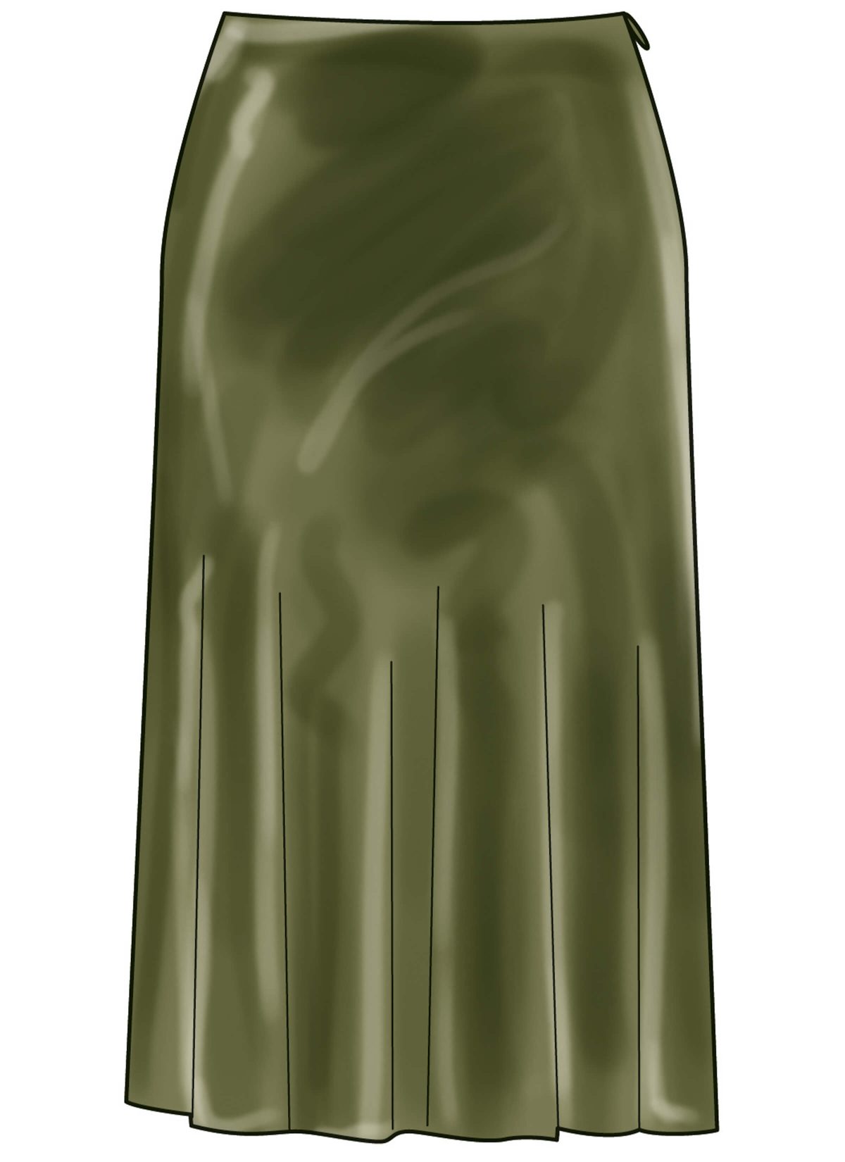 New Look Sewing Pattern N6793 Misses’ Skirt in Two Lengths - Sewdirect