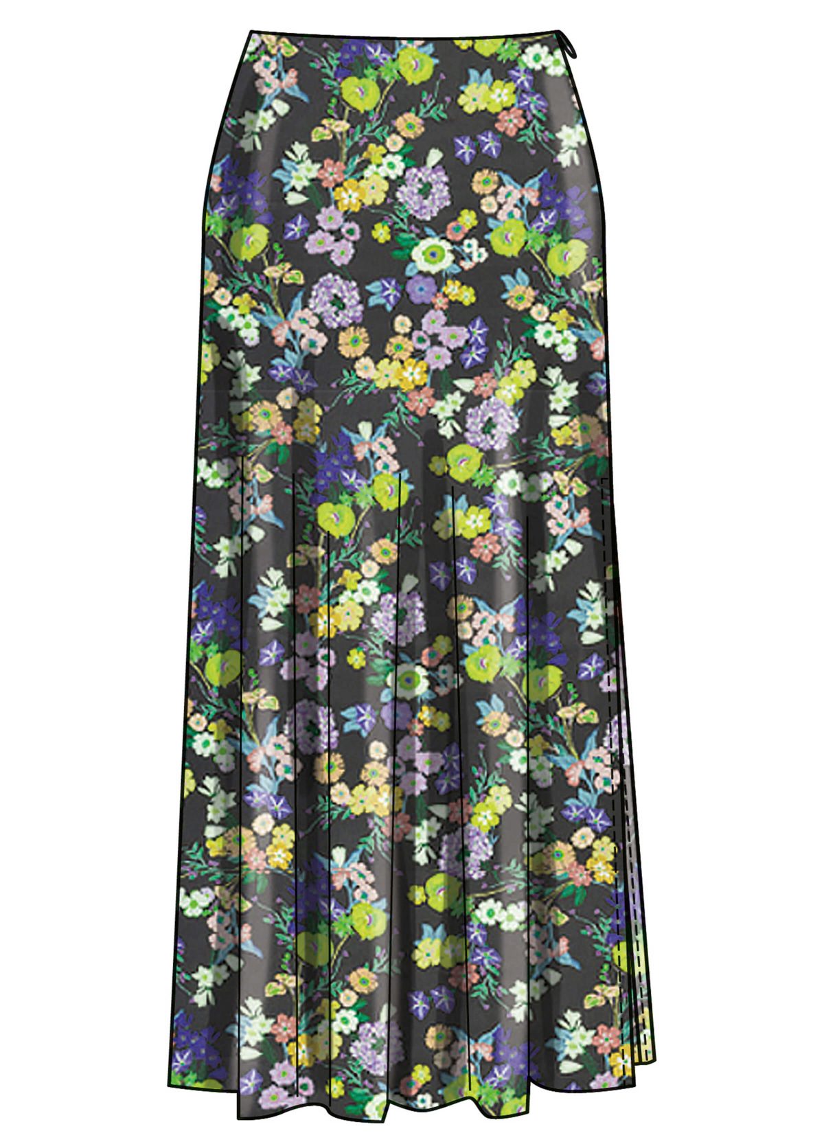 New Look Sewing Pattern N6793 Misses’ Skirt in Two Lengths - Sewdirect