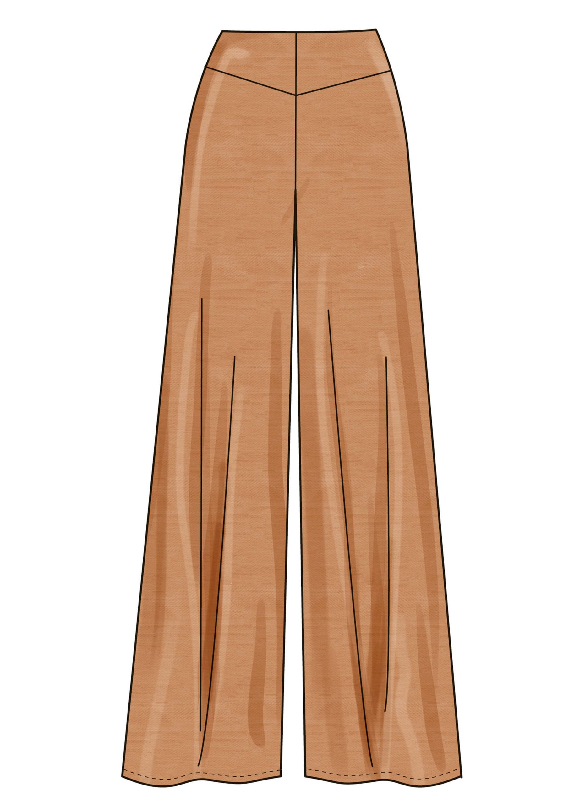 New Look Sewing Pattern N6801 Misses’ Tops, Shorts and Trousers - Sewdirect