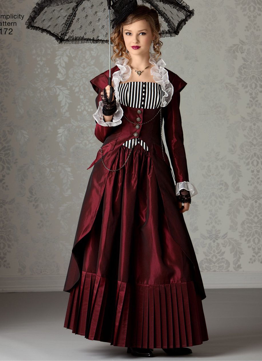 Simplicity Sewing Pattern 2172 Misses’ Steampunk Costume - Sewdirect