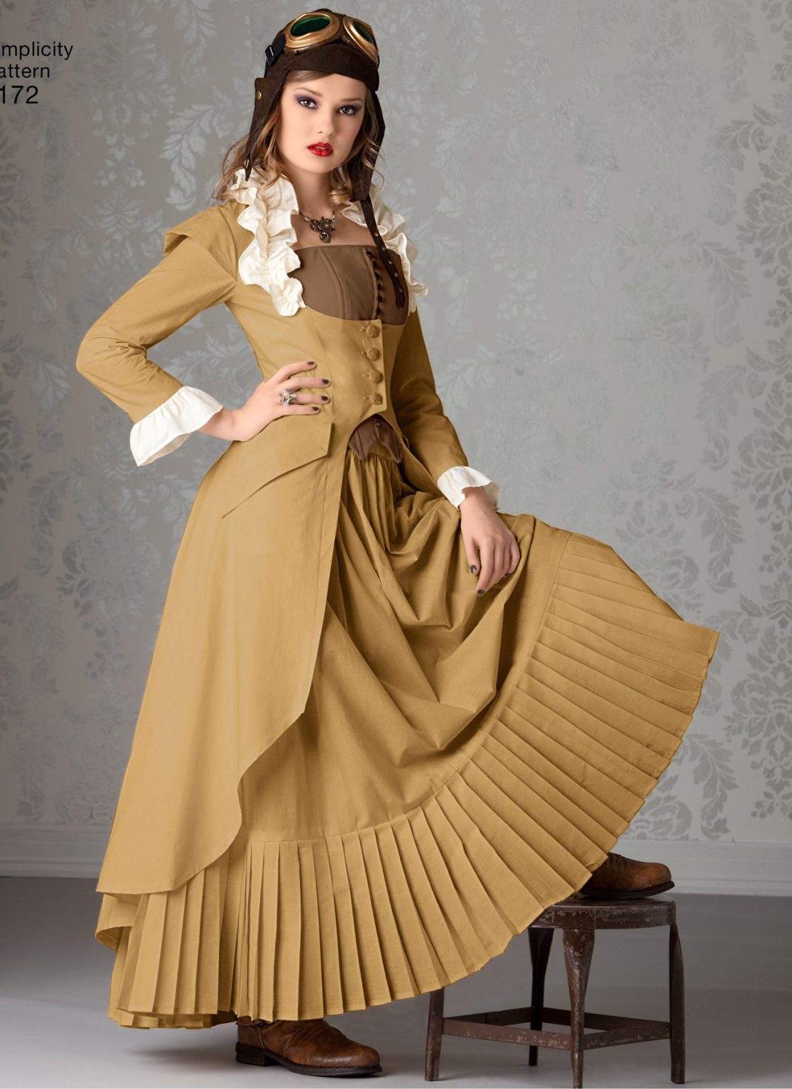 Simplicity Sewing Pattern 2172 Misses’ Steampunk Costume - Sewdirect