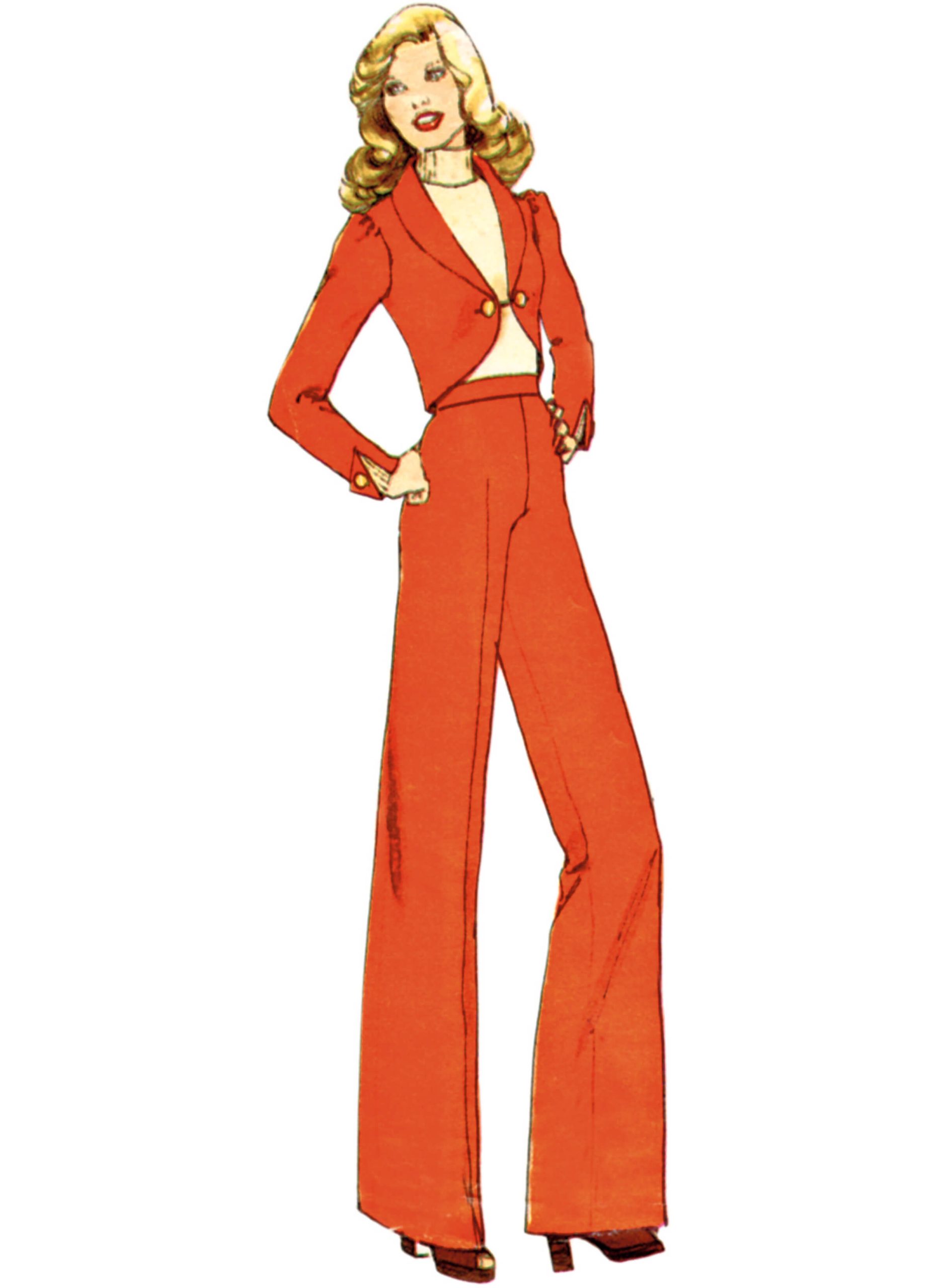 Simplicity Sewing Pattern S3018 Misses’ Trousers, Skirt and Jacket ...