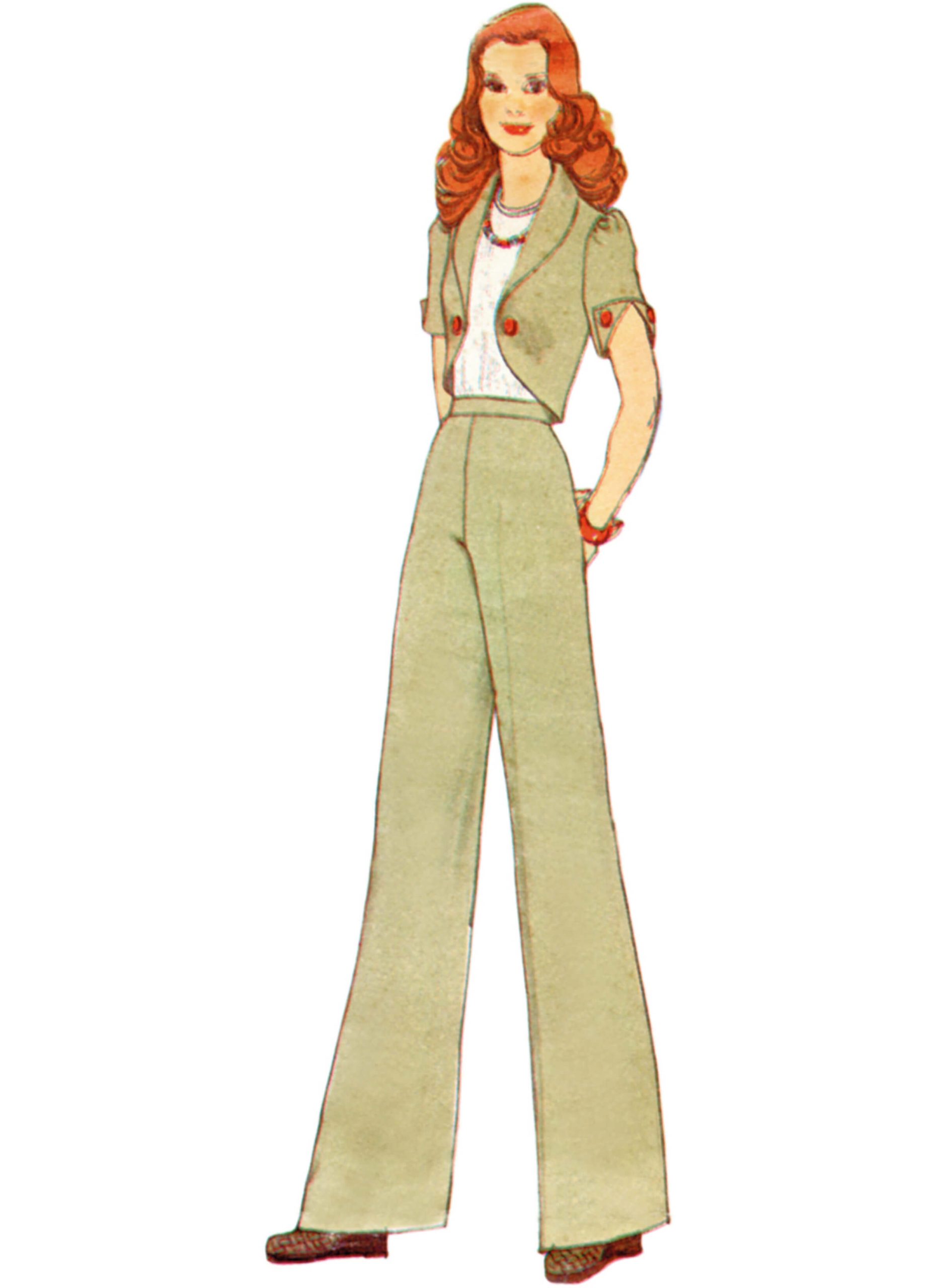 Simplicity Sewing Pattern S3018 Misses’ Trousers, Skirt and Jacket ...