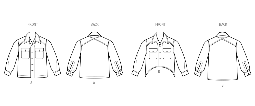 Simplicity Sewing Pattern S3019 Unisex Adaptive Shacket by Sewn ...