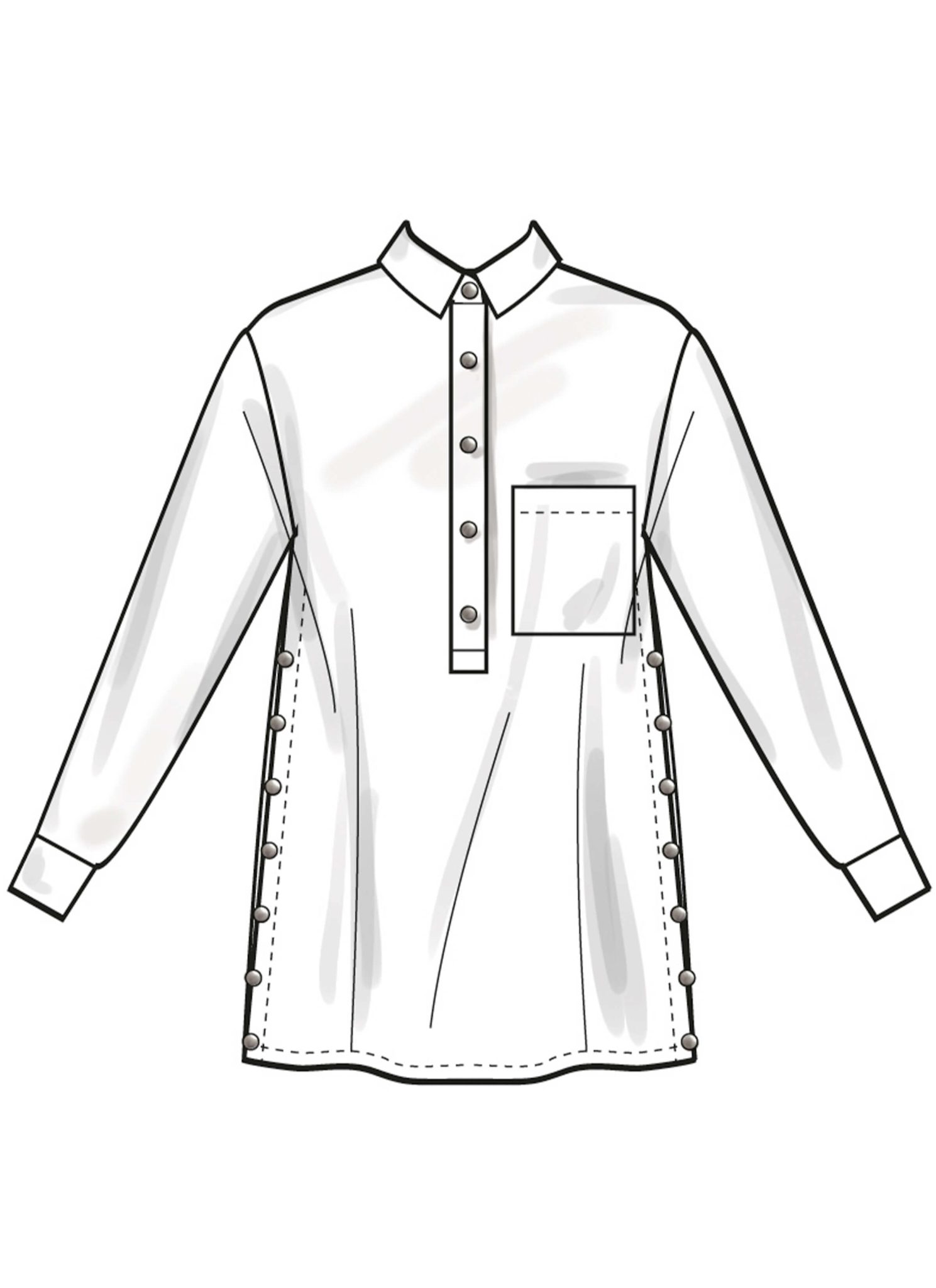 Simplicity Sewing Pattern S3068 Misses’ Top and Tunics - Sewdirect