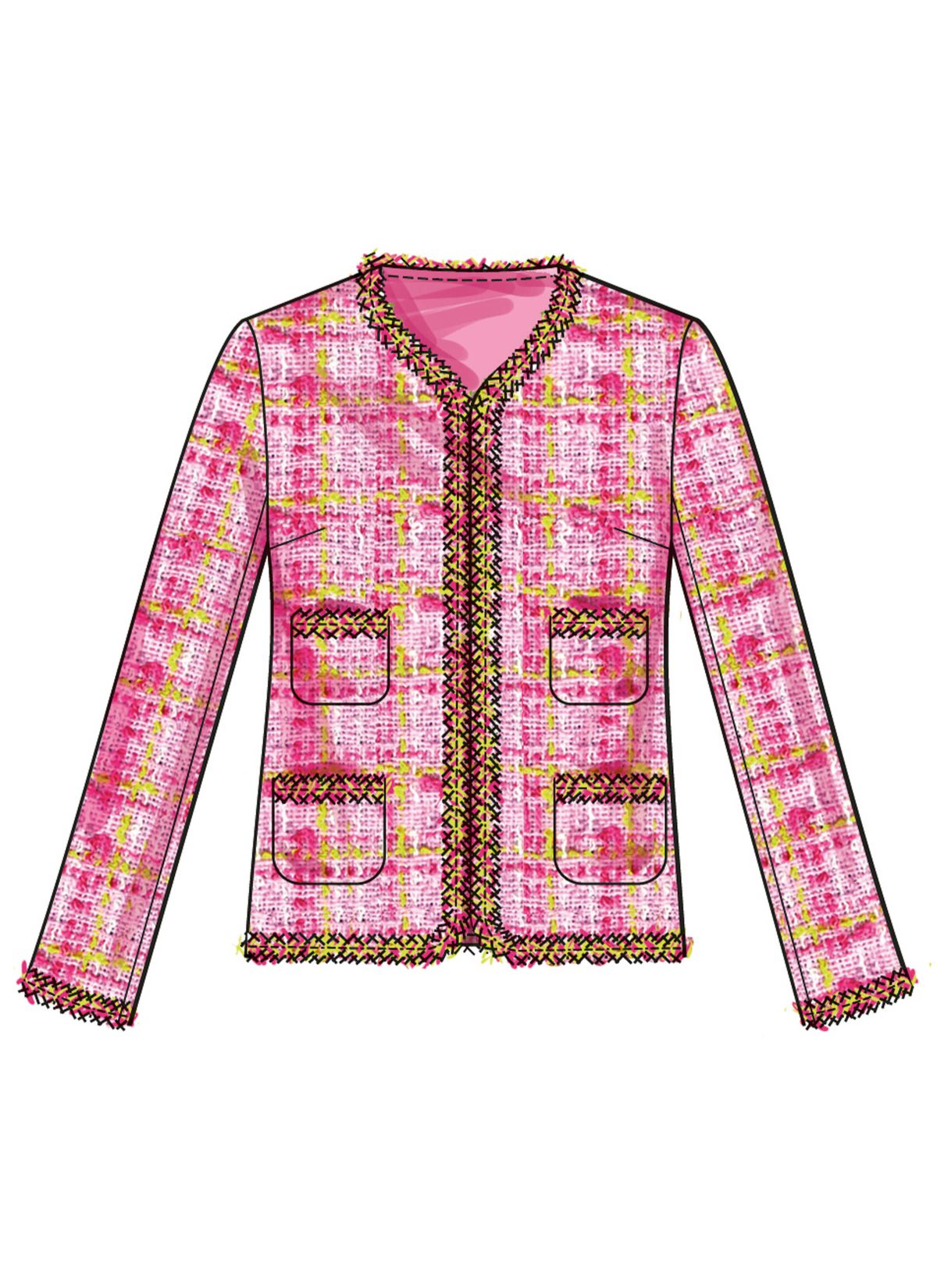 Simplicity Sewing Pattern S3074 Misses’ and Miss Petite Jacket, Shorts ...