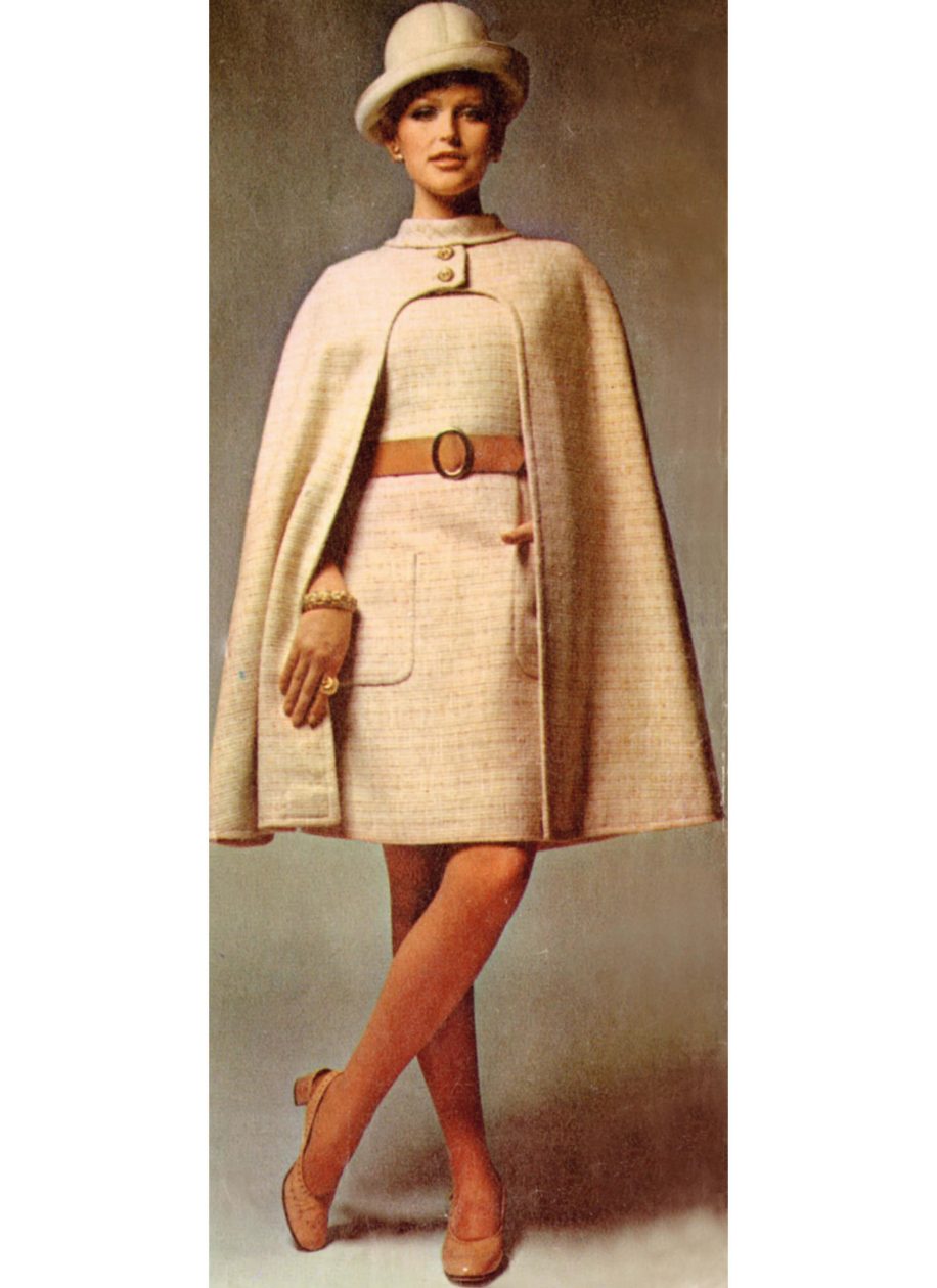 Simplicity Sewing Pattern S3084 Misses’ Cape and Dress - Sewdirect