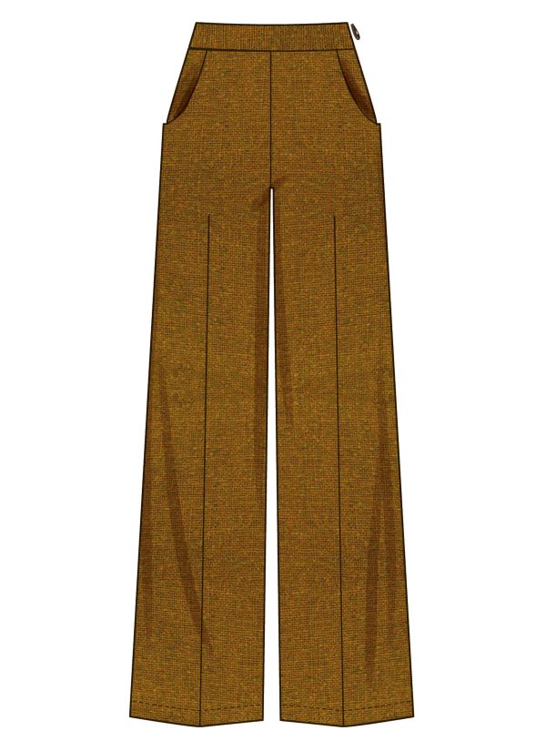 Simplicity Sewing Pattern S3108 Misses’ Waistcoat, Skirt and Trousers ...