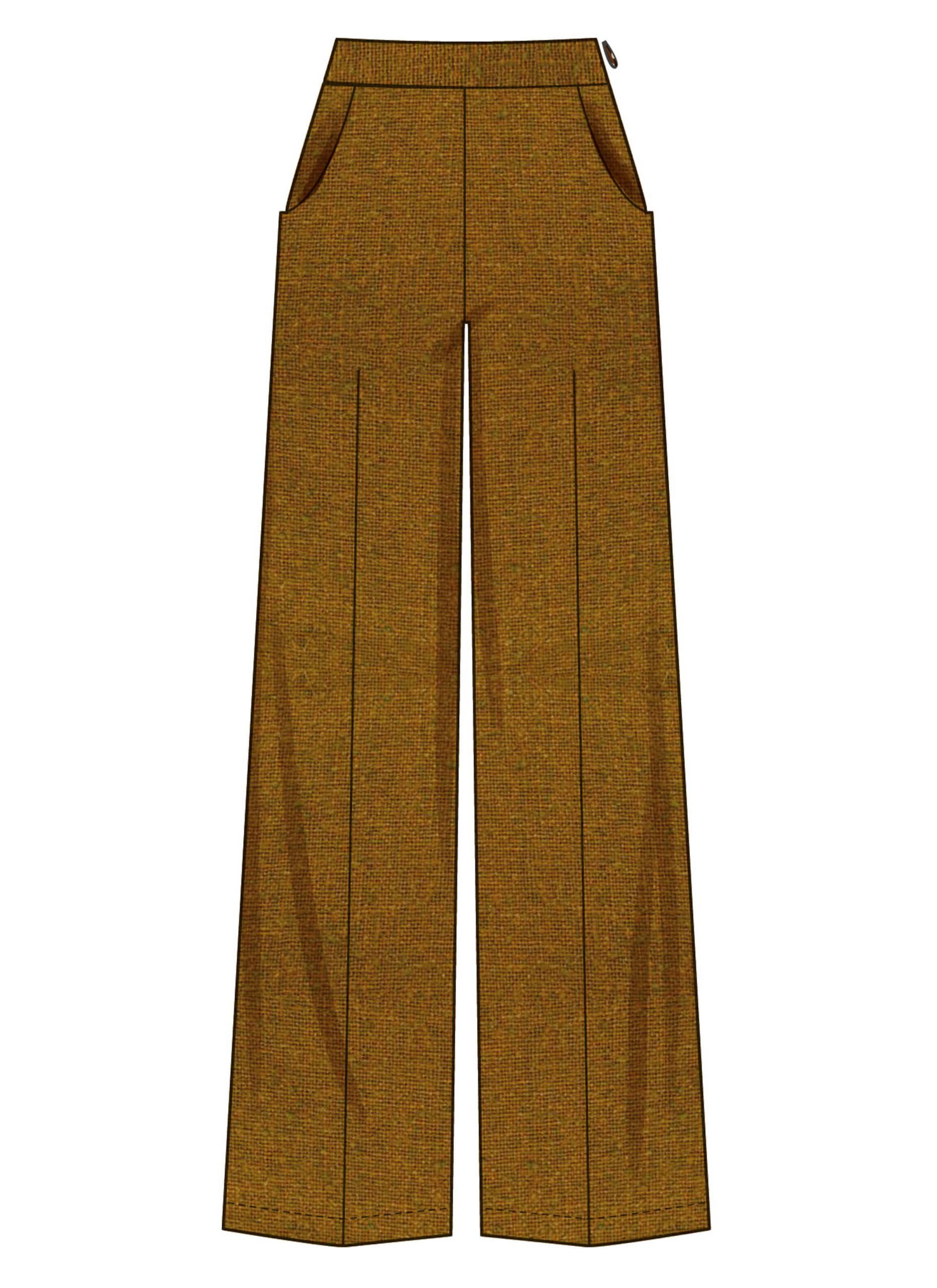 Simplicity Sewing Pattern S3108 Misses’ Waistcoat, Skirt and Trousers ...