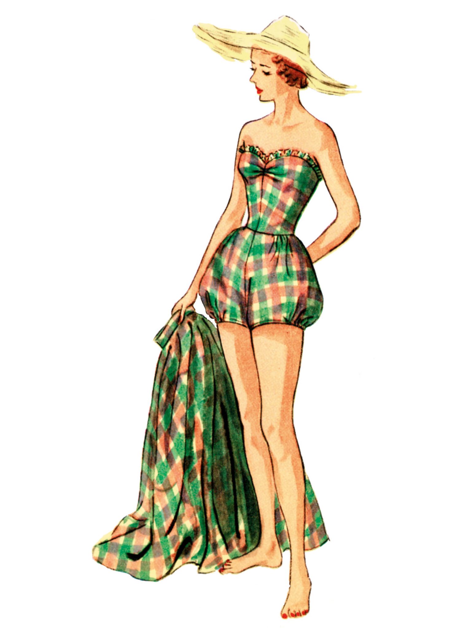 Simplicity Sewing Pattern S3151 Misses’ One Piece Bathing Suit and ...