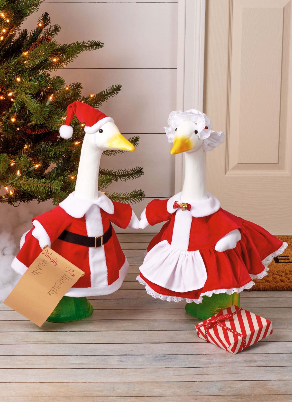 Simplicity Sewing Pattern S3187 Porch Geese Clothes for Christmas ...