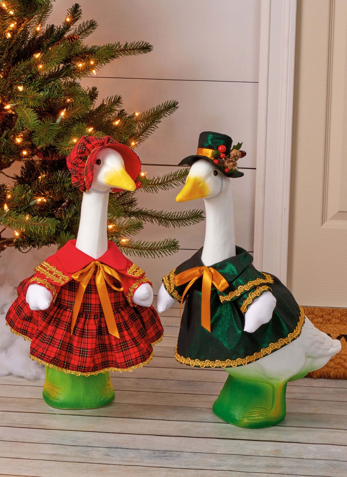 Simplicity Sewing Pattern S3187 Porch Geese Clothes for Christmas ...