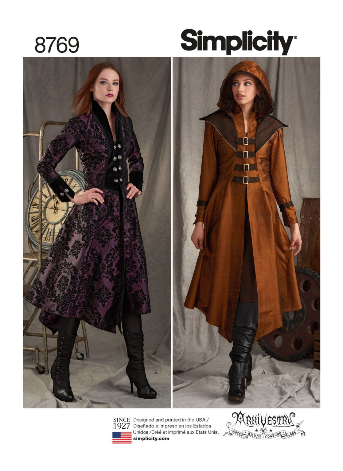 Simplicity Sewing Pattern 8769 Women’s Costume Coats - Sewdirect