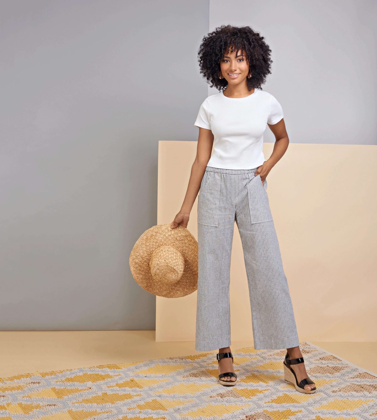 Simplicity Sewing Pattern S8841 Misses’ Wide or Slim Leg Pull-on Pants ...