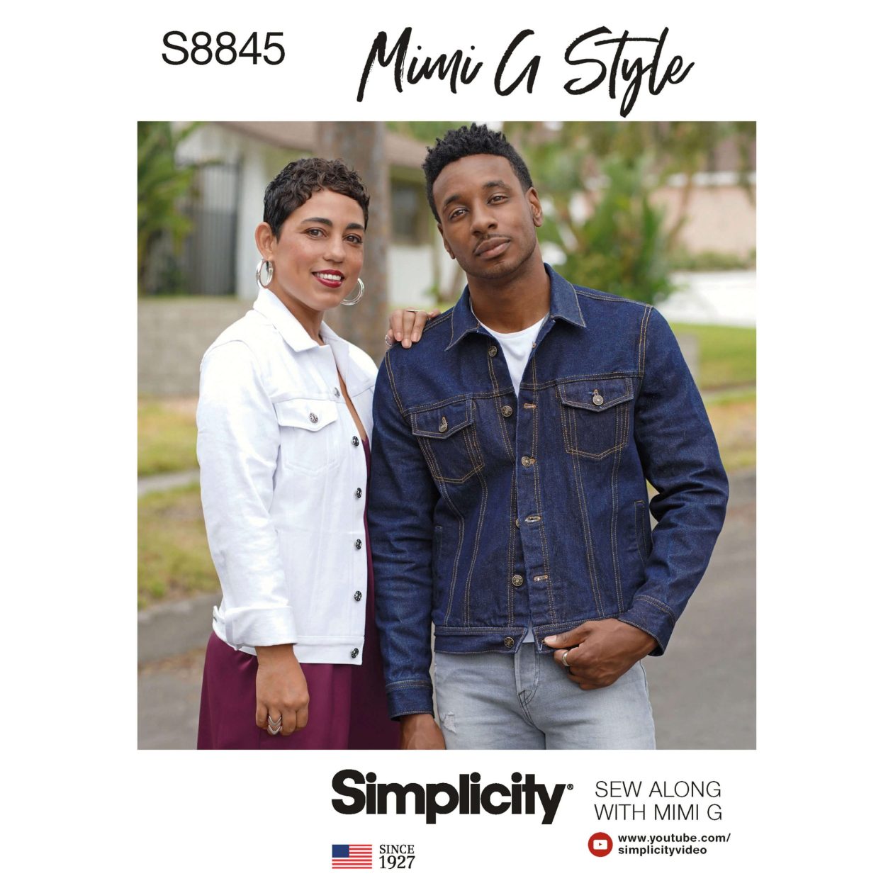Simplicity Sewing Pattern S8845 Mimi G Denim Jacket - Sewdirect