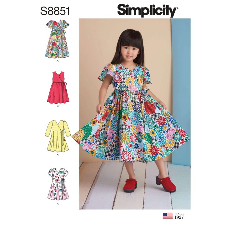 Simplicity Pattern S8851 Child’s Dresses - Sewdirect