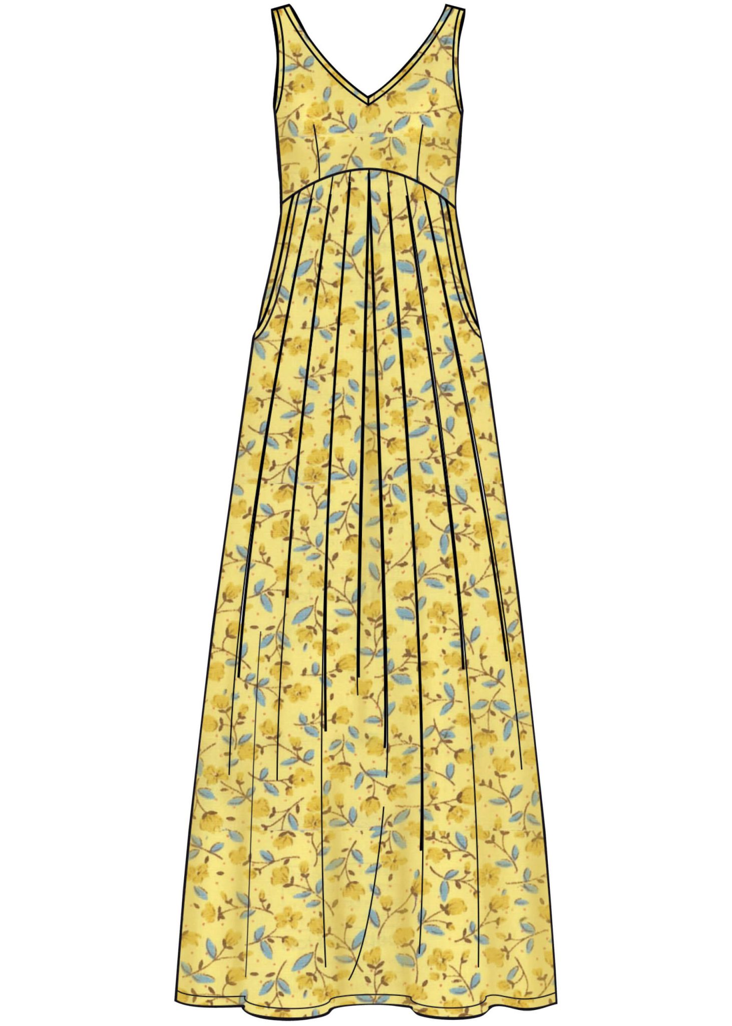 Simplicity Sewing Pattern S8910 Misses’ Pleated Dress - Sewdirect