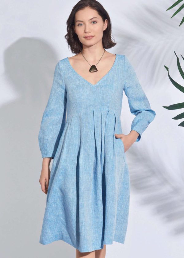 Simplicity Sewing Pattern S8910 Misses’ Pleated Dress - Sewdirect