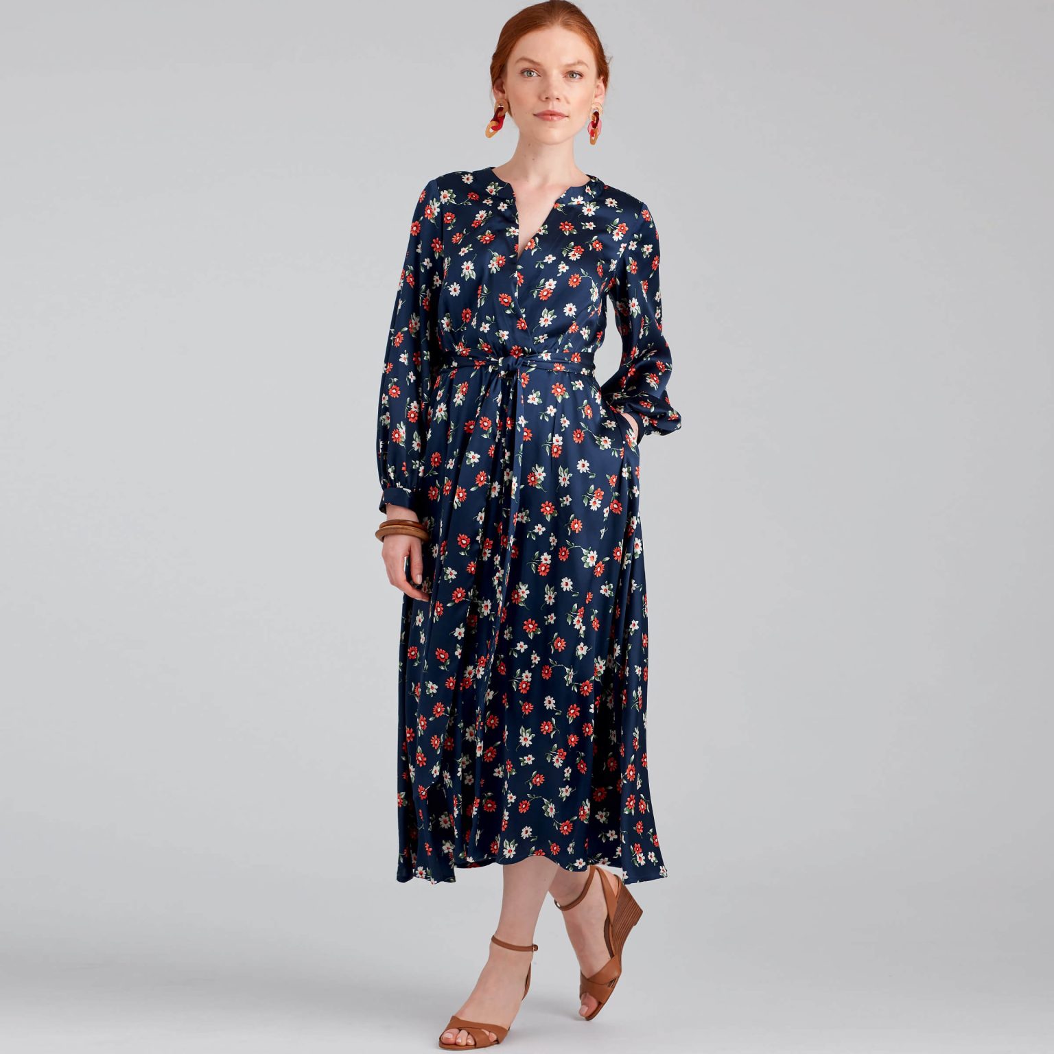 Simplicity Sewing Pattern S9041 Misses’ Front Tie Dress In Three ...