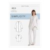 Simplicity Sewing Pattern S9113 Misses’ Tunic, Top & Pull On Trousers ...