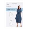 Simplicity Sewing Pattern S9140 Misses’ Relaxed Pull-on Dress - Sewdirect