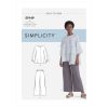 Simplicity Sewing Pattern S9149 Misses’ Tops & Trousers - Sewdirect