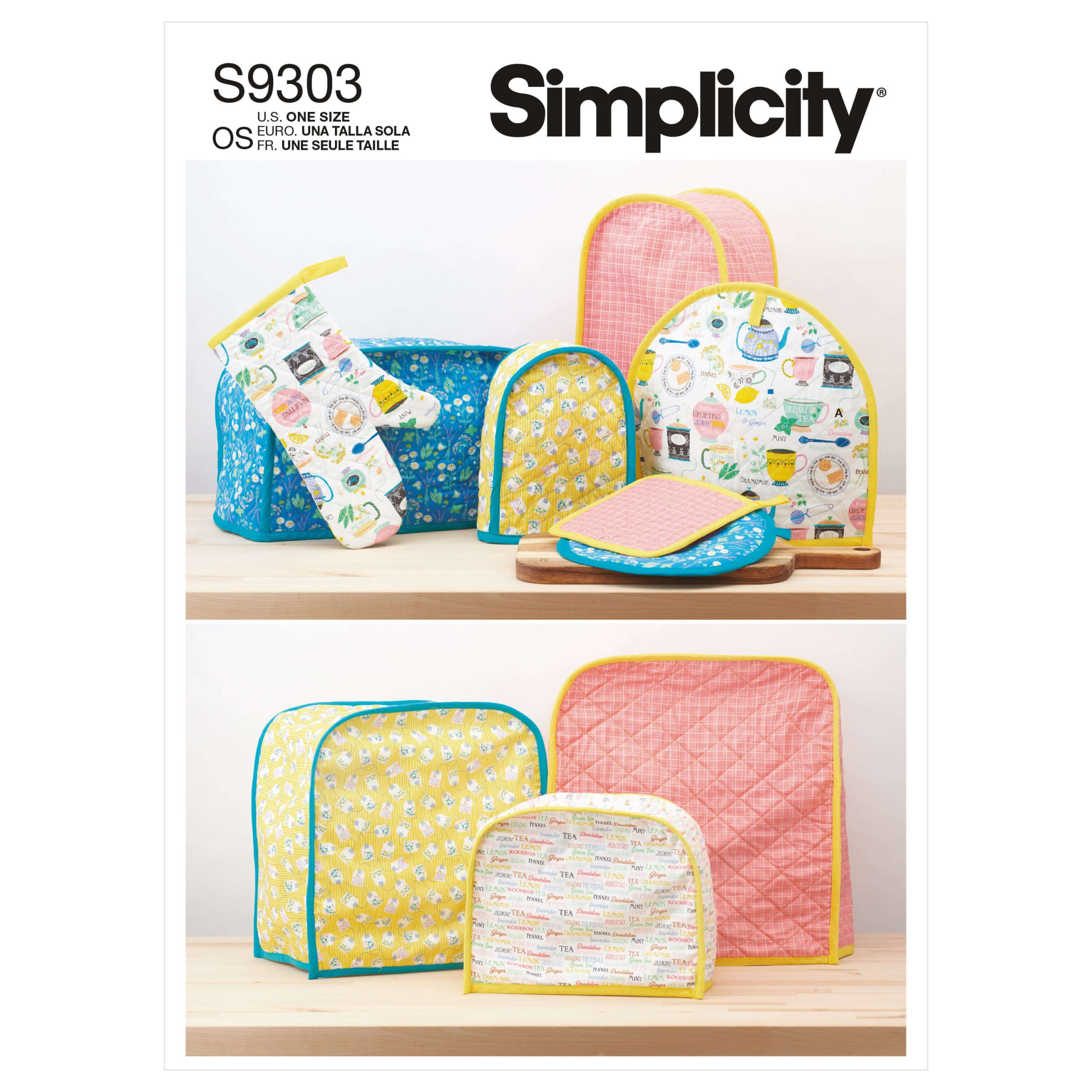 Simplicity Sewing Pattern S9303 Appliance Covers - Sewdirect