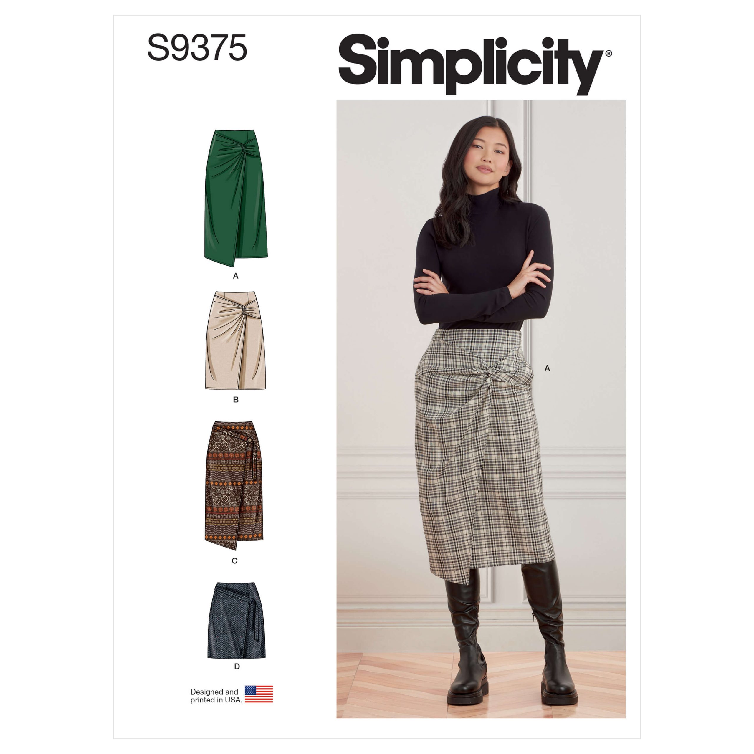 Simplicity Sewing Pattern S9375 Misses’ Skirts - Sewdirect