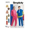 Simplicity Sewing Pattern S9379 Unisex Oversized Knit Hoodies, Trousers ...