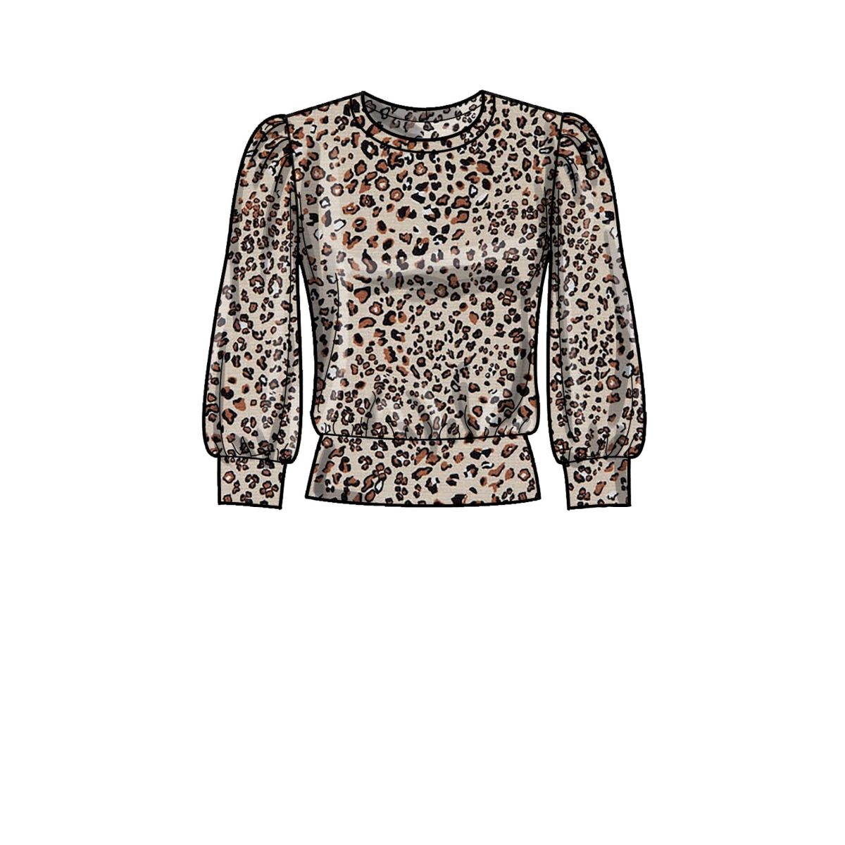 Simplicity Sewing Pattern S9385 Misses’ Knit Tops with Length and ...