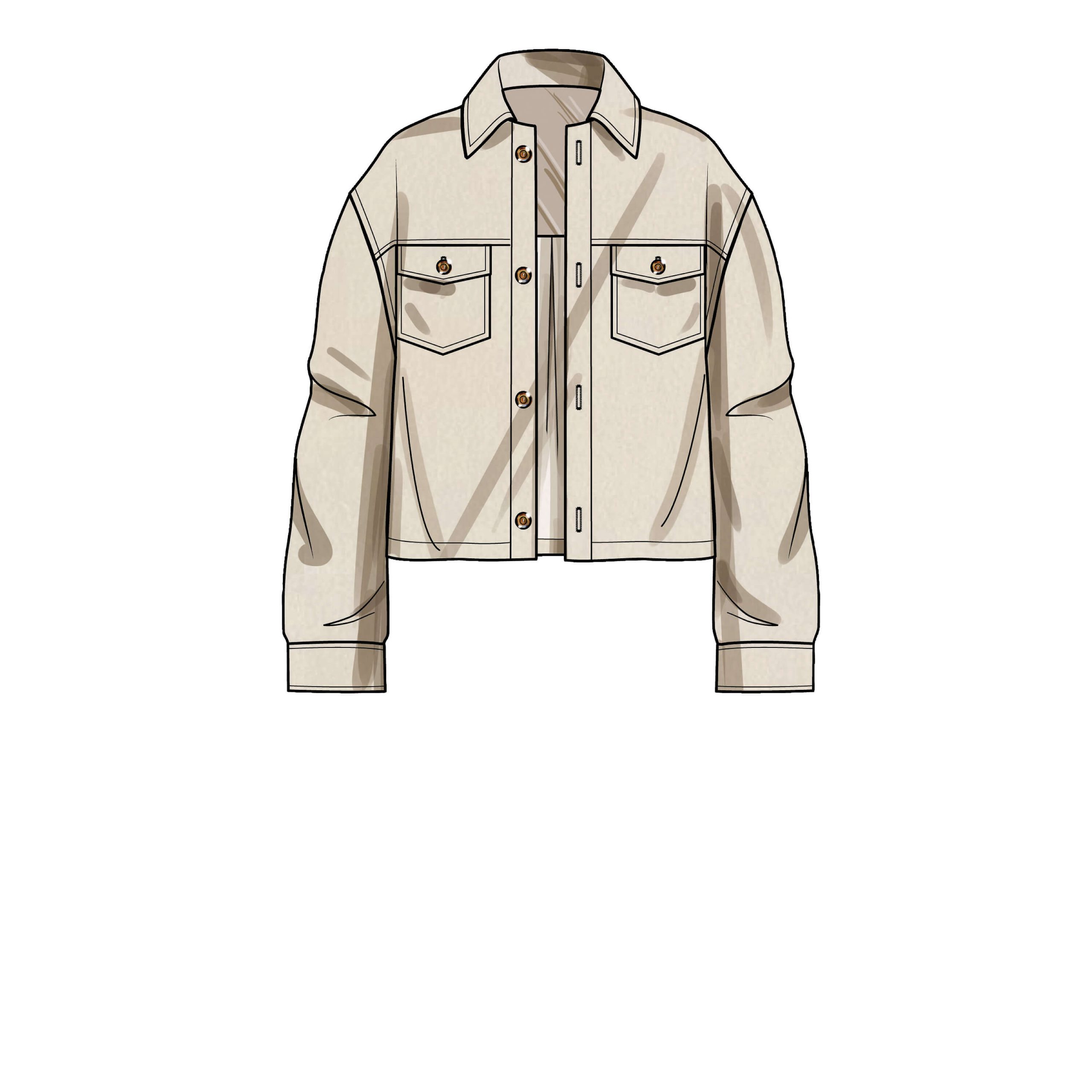 Simplicity Sewing Pattern S9388 Unisex Shirt Jackets - Sewdirect