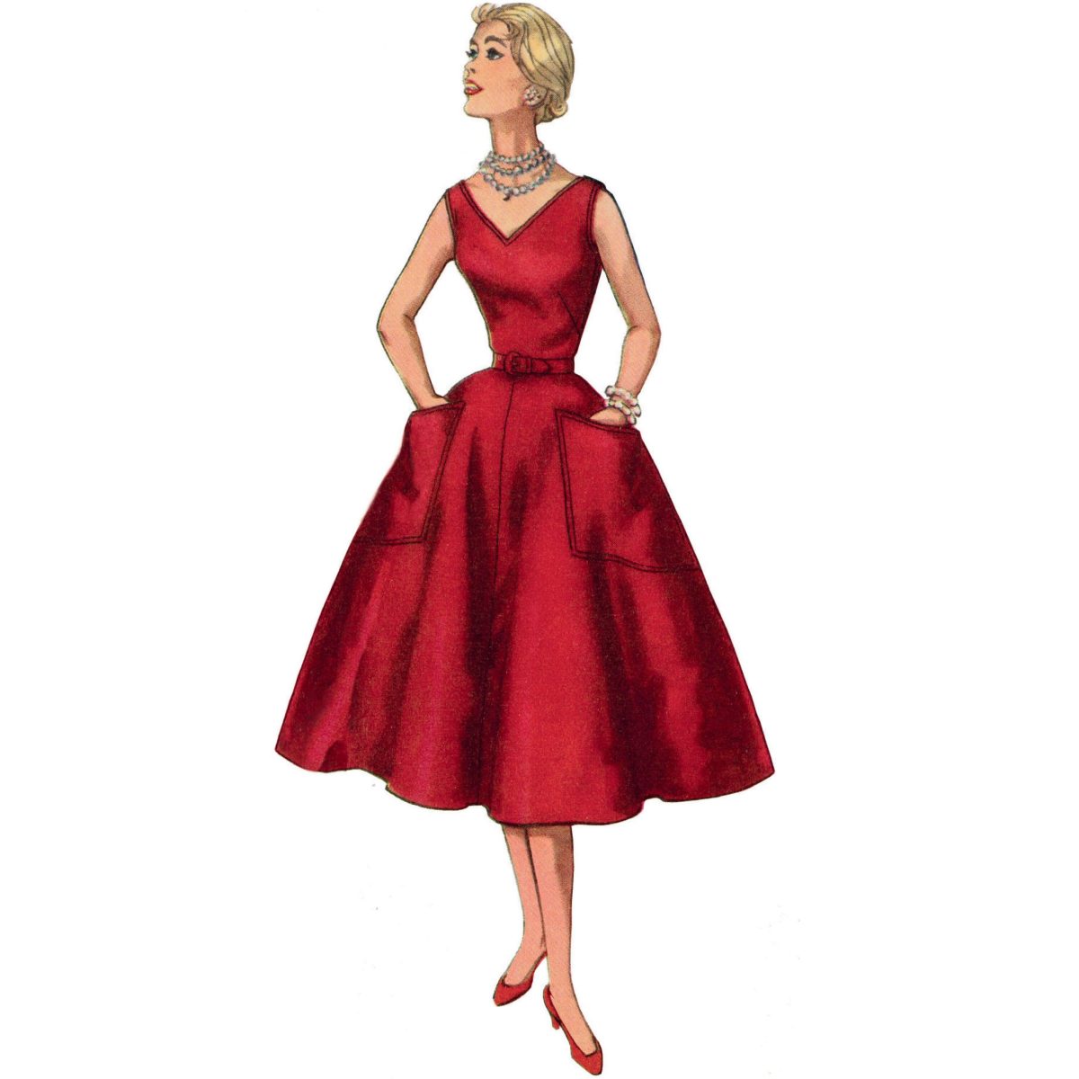 Simplicity Sewing Pattern S9449 Misses’ 1960’s Vintage Dress, Pinafore ...