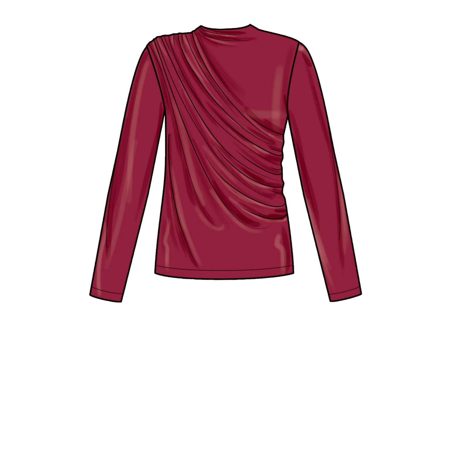 Simplicity Sewing Pattern S9451 Misses’ Knit Tops - Sewdirect