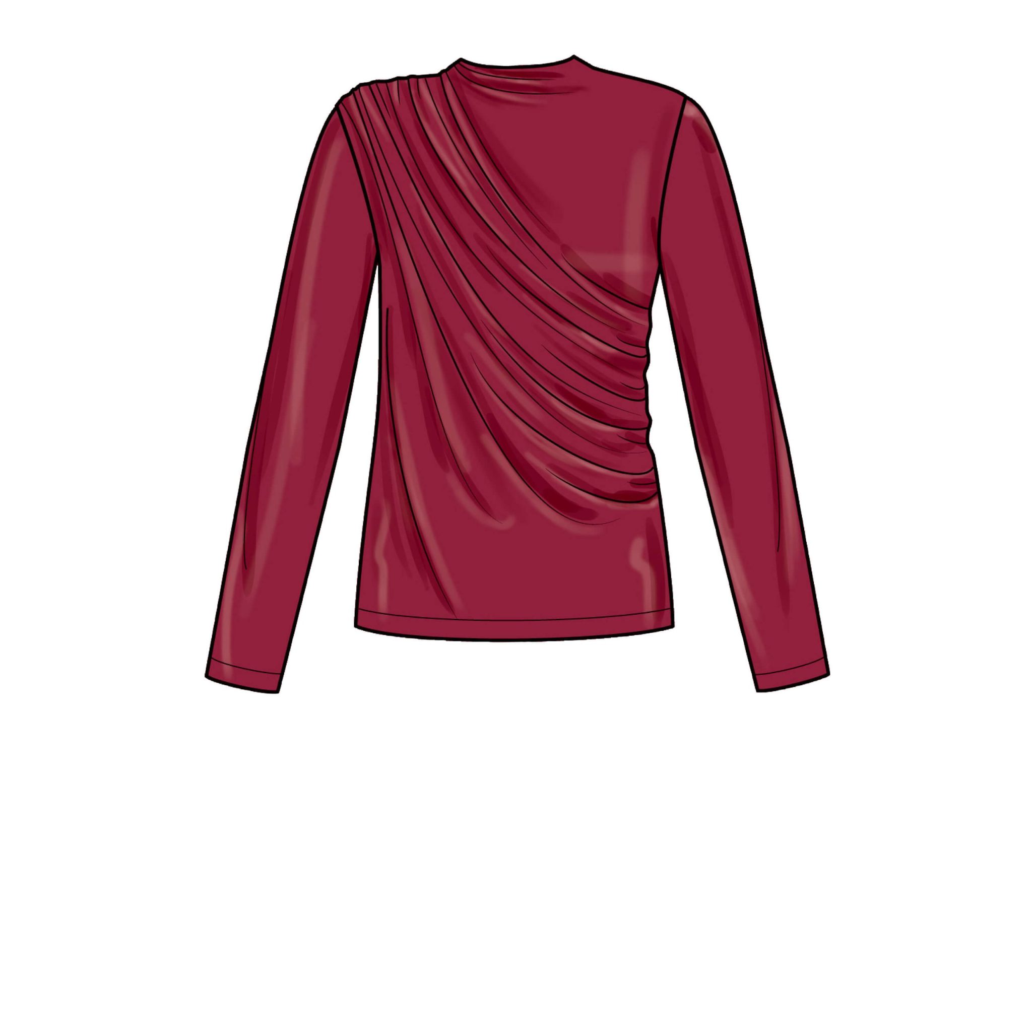 Simplicity Sewing Pattern S9451 Misses’ Knit Tops - Sewdirect