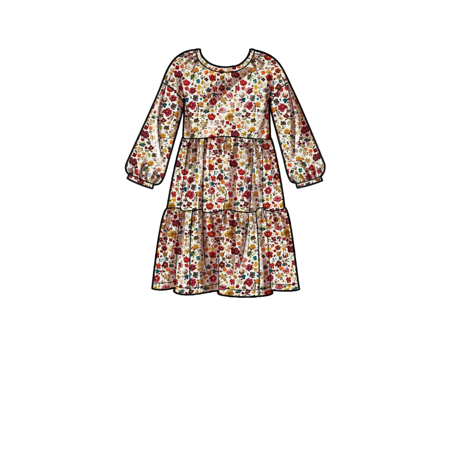 Simplicity Sewing Pattern S9454 Children’s and Misses’ Dress and Top ...