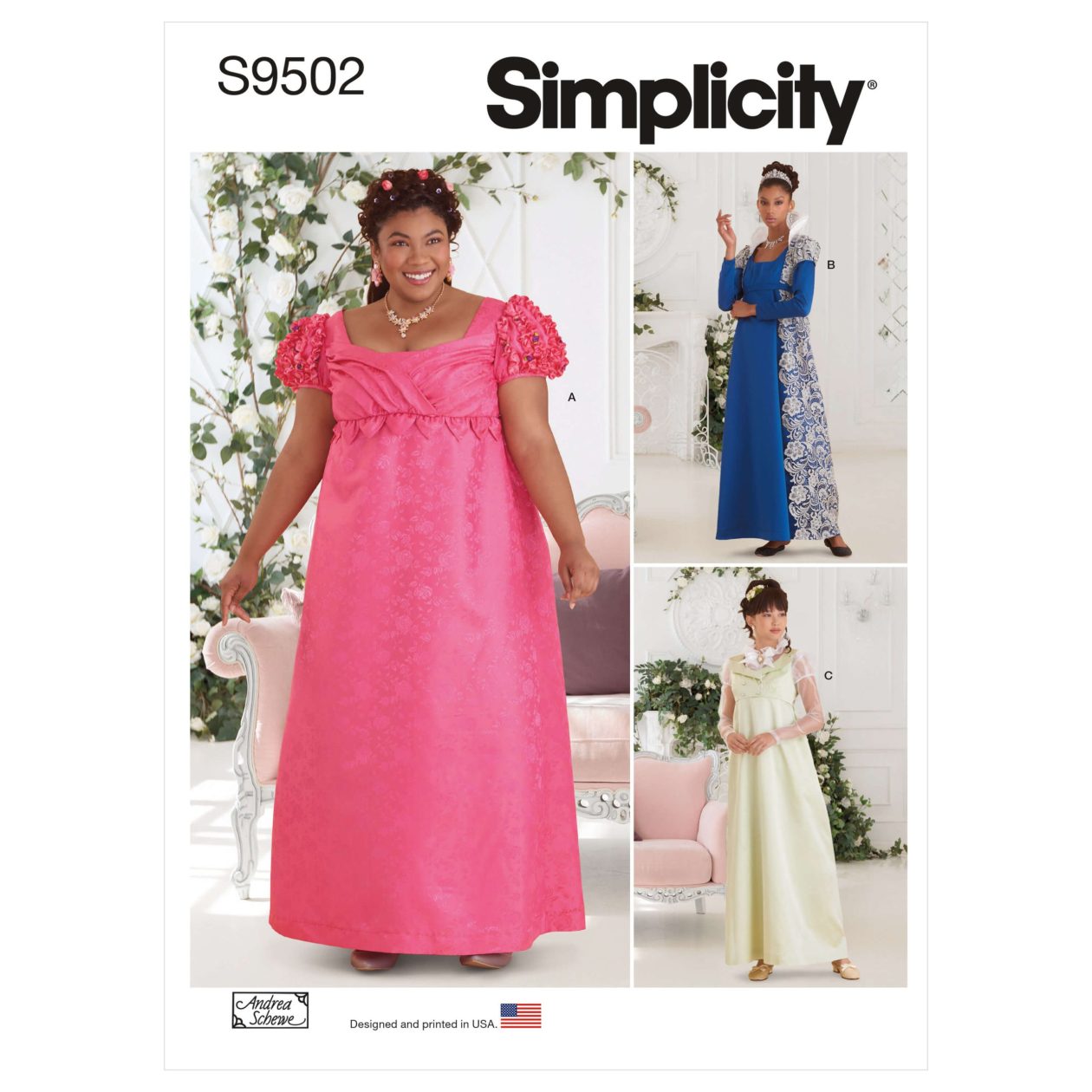 Simplicity Sewing Pattern S9502 Misses’ and Women’s Regency Costume ...