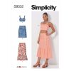 Simplicity Sewing Pattern S9552 Misses’ Top and Skirts - Sewdirect
