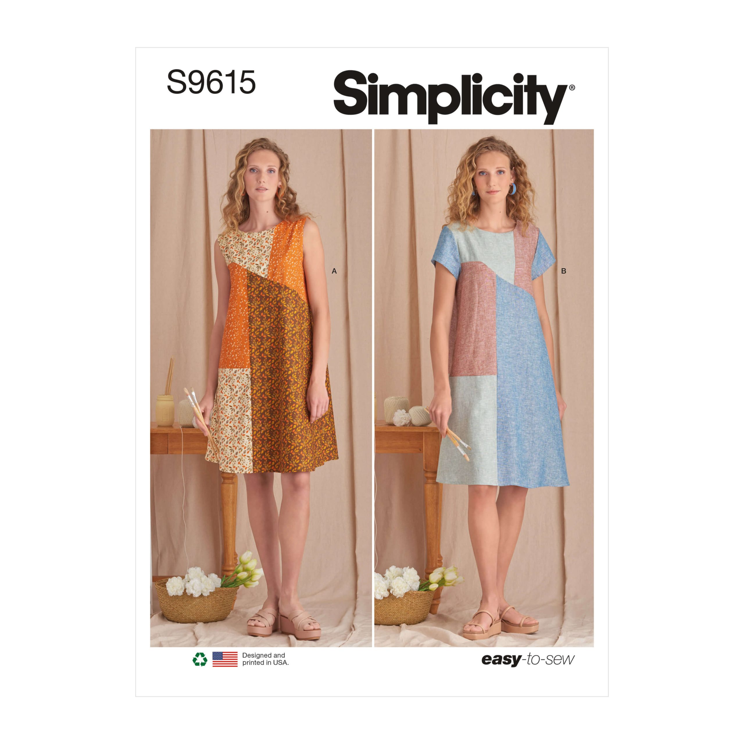 Simplicity Sewing Pattern S9615 Misses’ Dresses - Sewdirect