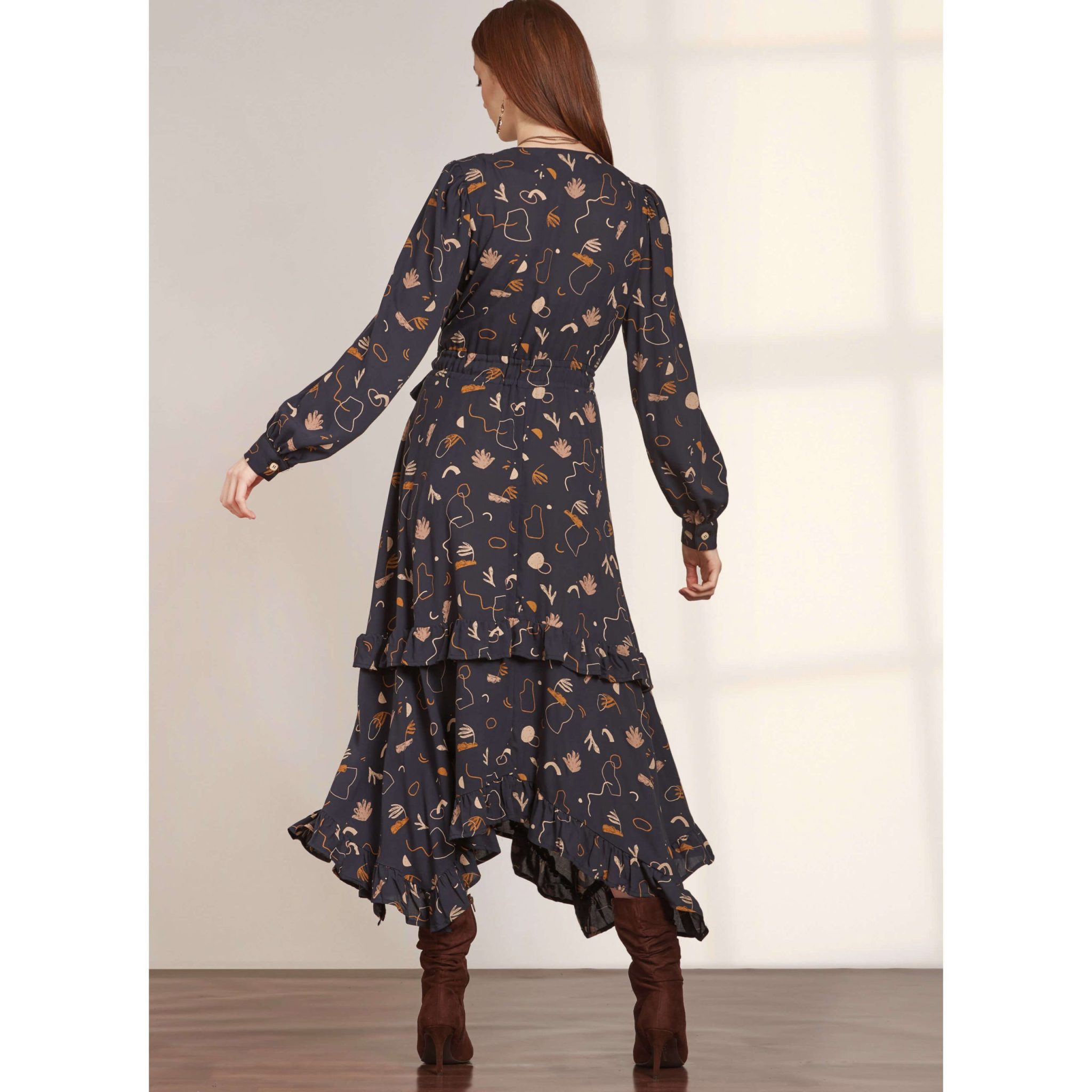 Simplicity Sewing Pattern S9639 Misses’ Midi Wrap Dress - Sewdirect