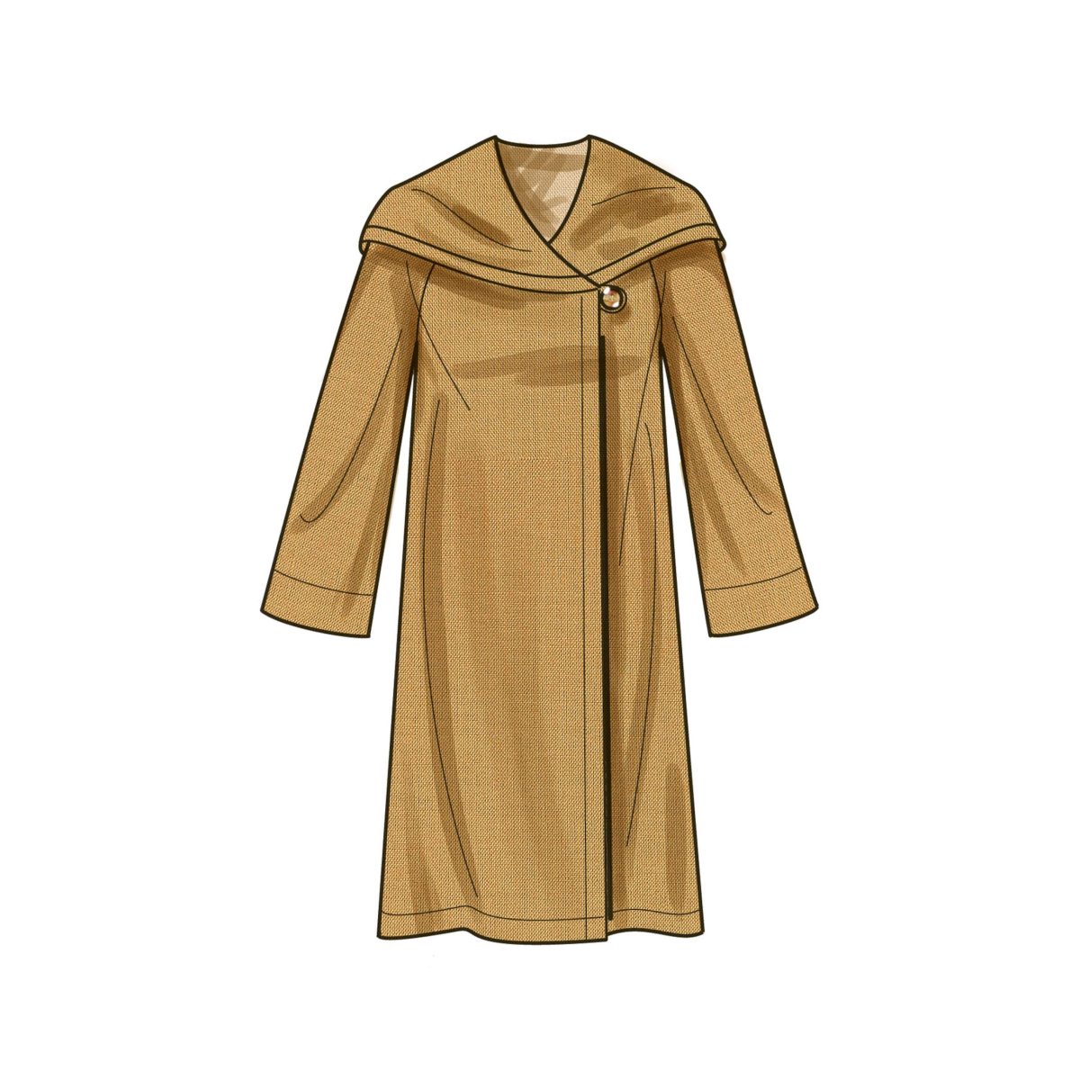 Simplicity Sewing Pattern S9684 Misses’ Hooded Coats and Jacket with ...