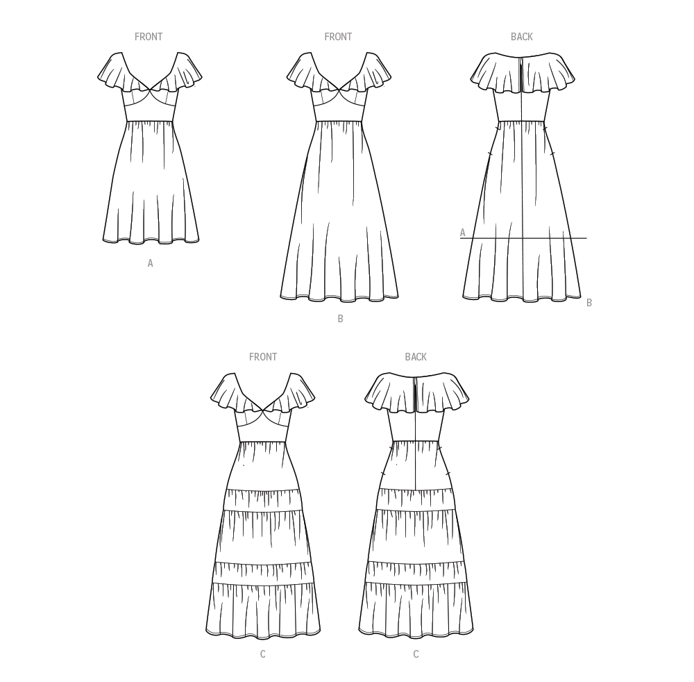Simplicity Sewing Pattern S9703 Misses’ Dresses - Sewdirect