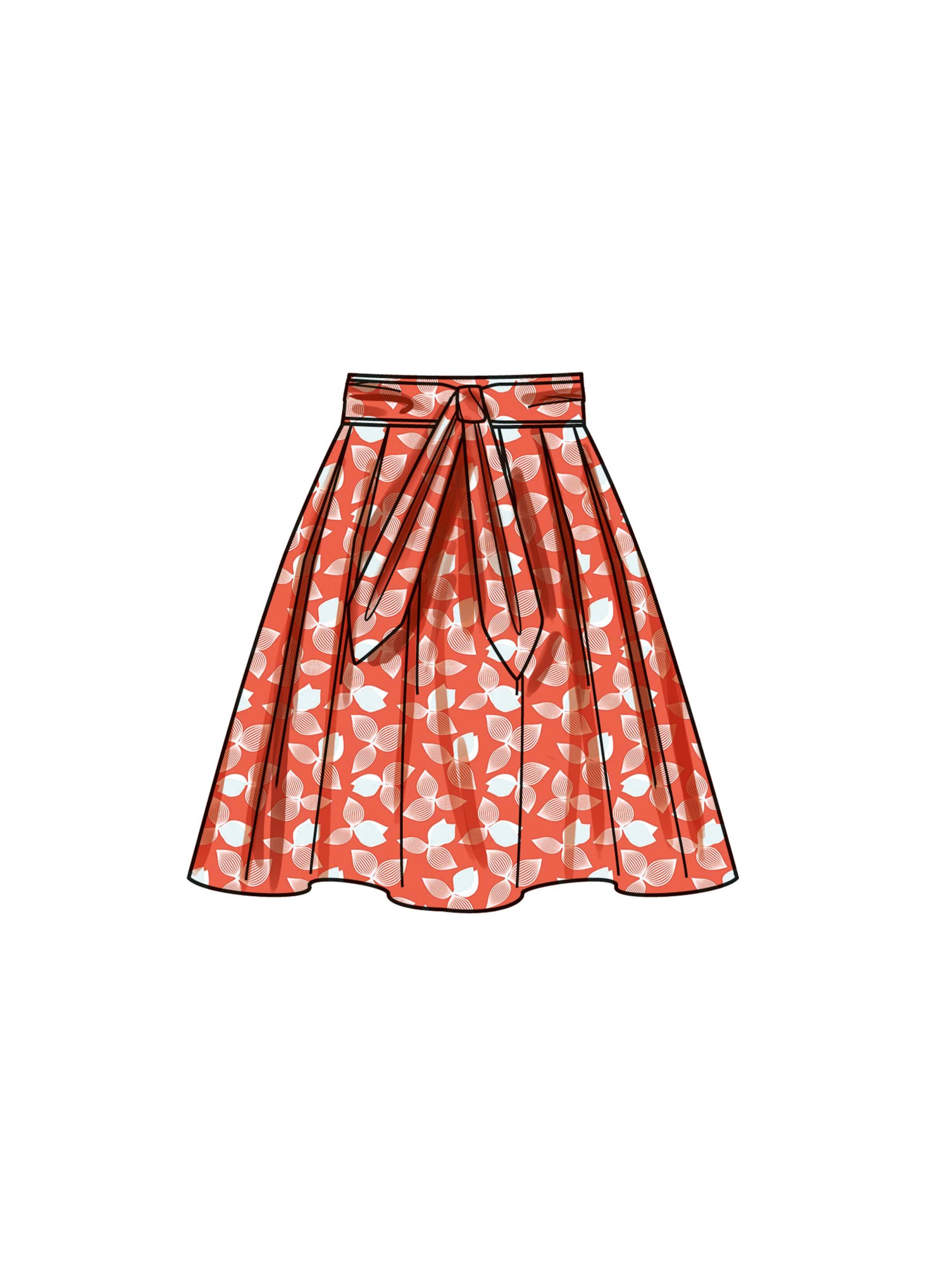 Simplicity Sewing Pattern S9711 Misses’ Pleated Skirts - Sewdirect