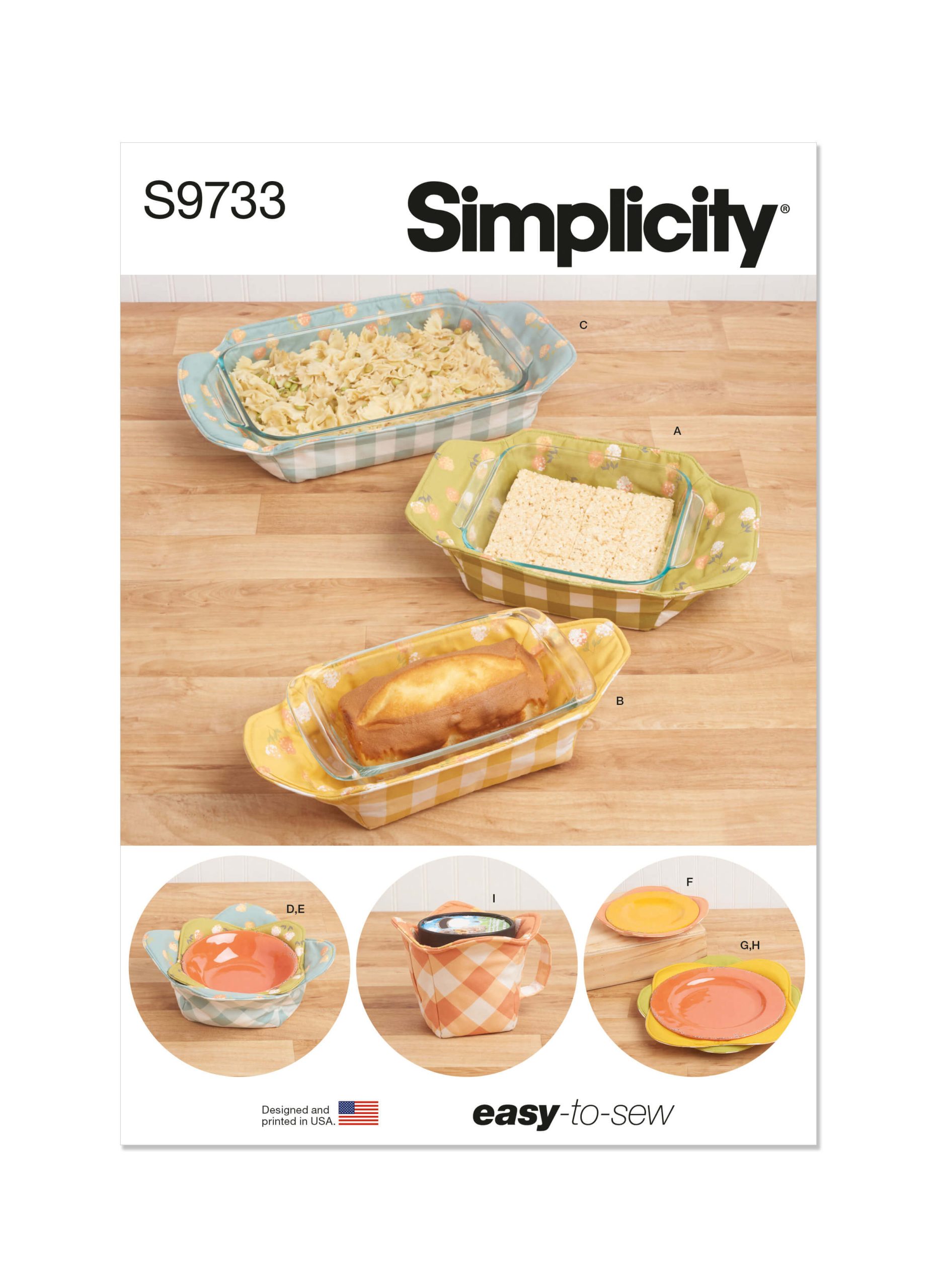 Simplicity Sewing Pattern S9733 Kitchen Cosies - Sewdirect