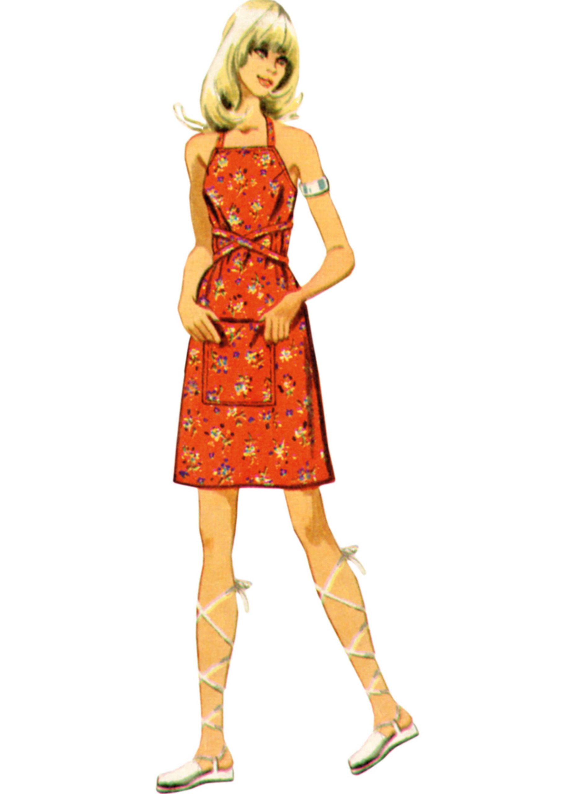 Simplicity Sewing Pattern S9739 Misses’ Back-Wrap Dress and Pinafore in ...