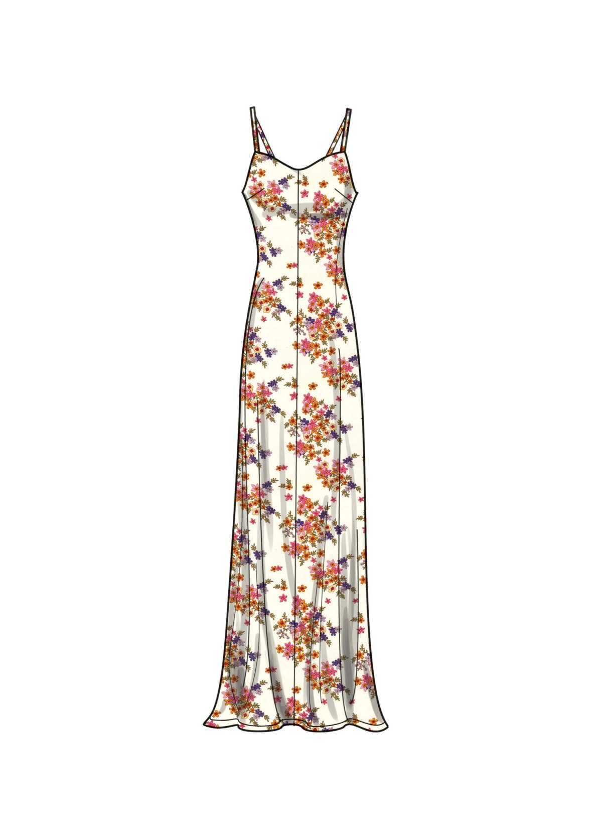 Simplicity Sewing Pattern S9745 Misses’ Slip Dress in Three Lengths ...
