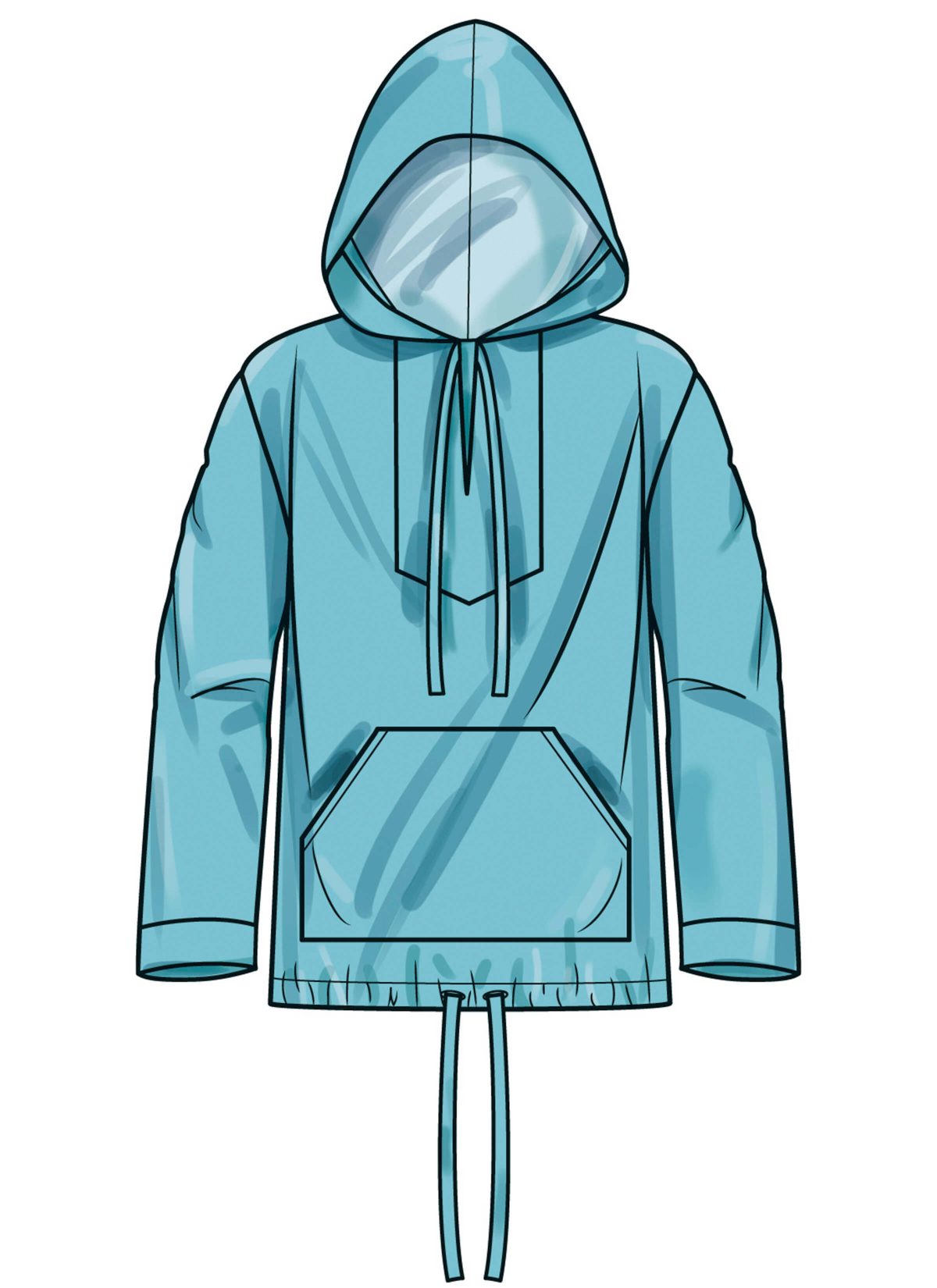Simplicity Sewing Pattern S9759 Children’s, Teens’ and Adults’ Hoodie ...